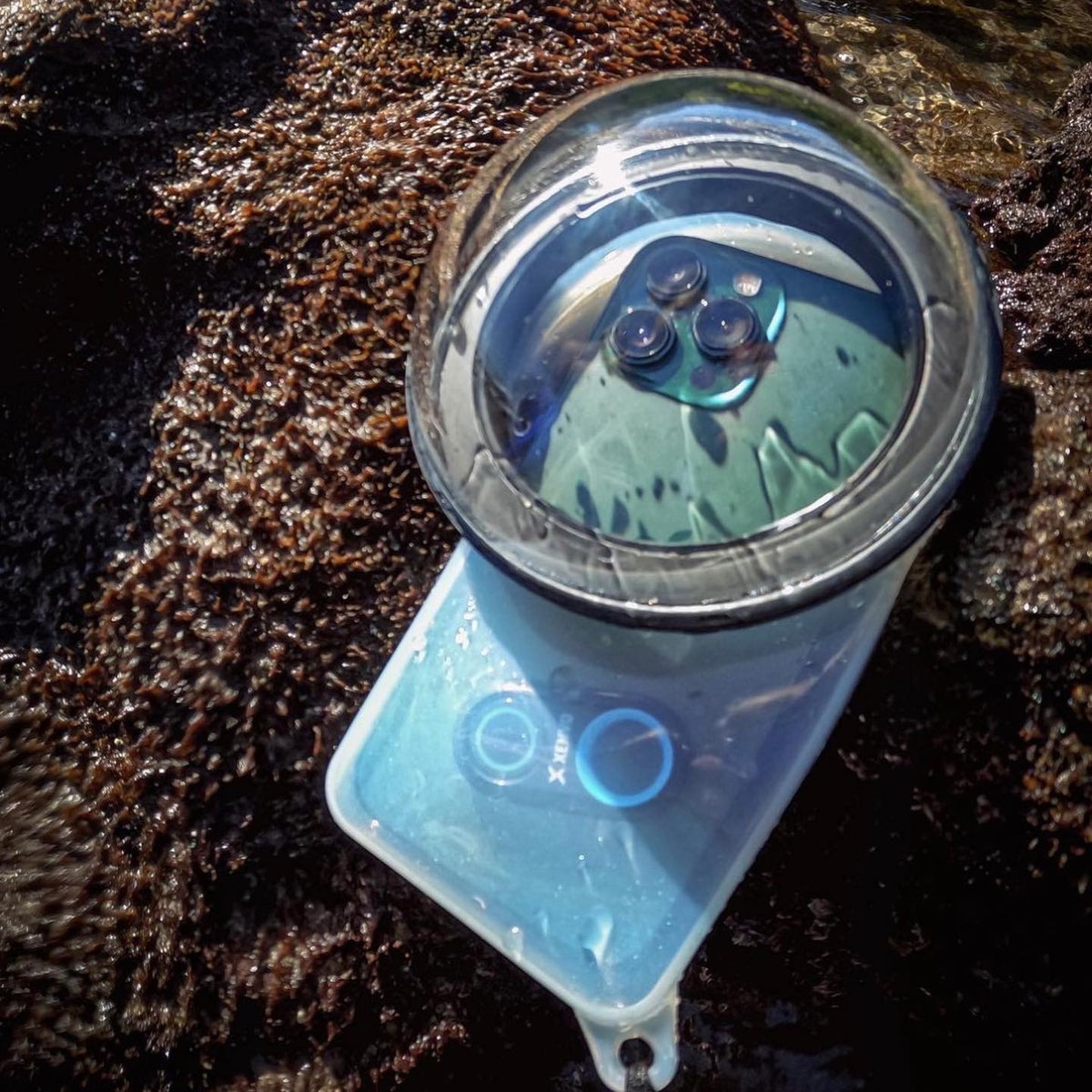 Optical Glass Phone Dome 120mm Lens Port for Outex waterproof cases ...